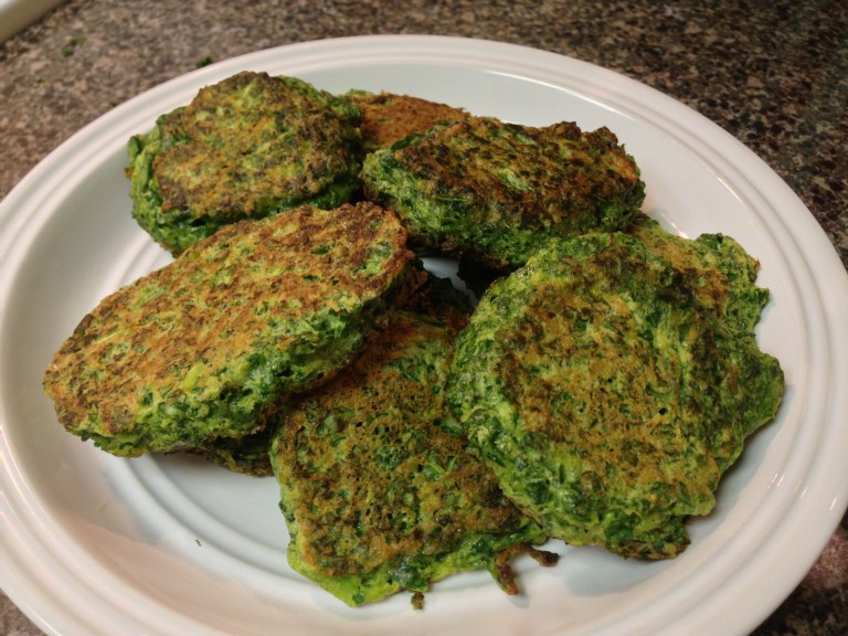 The Best Kale Recipe: Fritters! | This Hungry Kitten