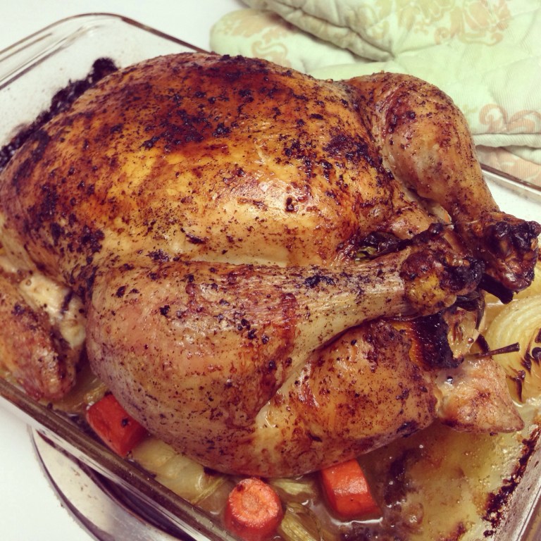 Perfect Roast Chicken For Dummies | This Hungry Kitten